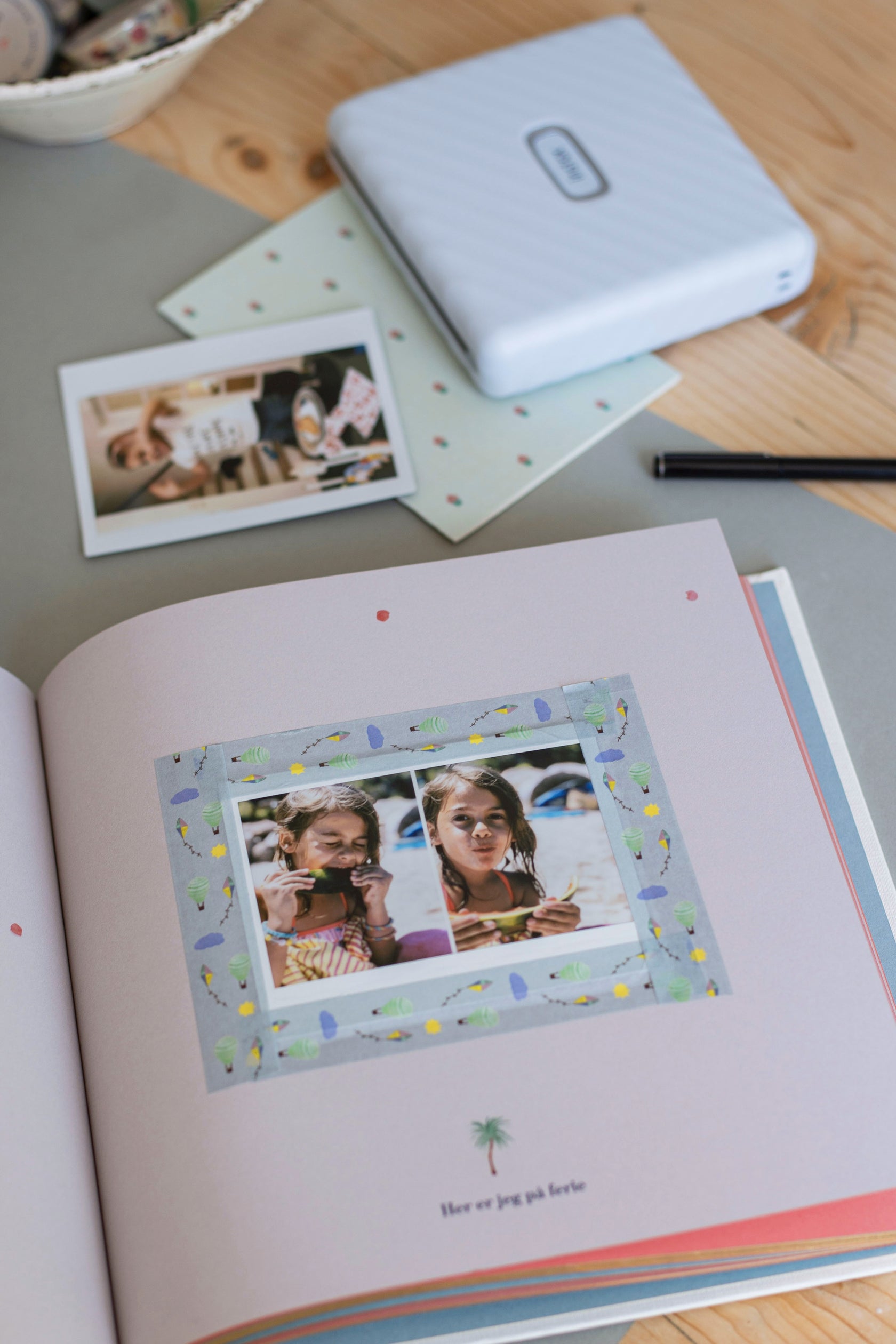 mine første år bog & smartphone printer – Specialday
